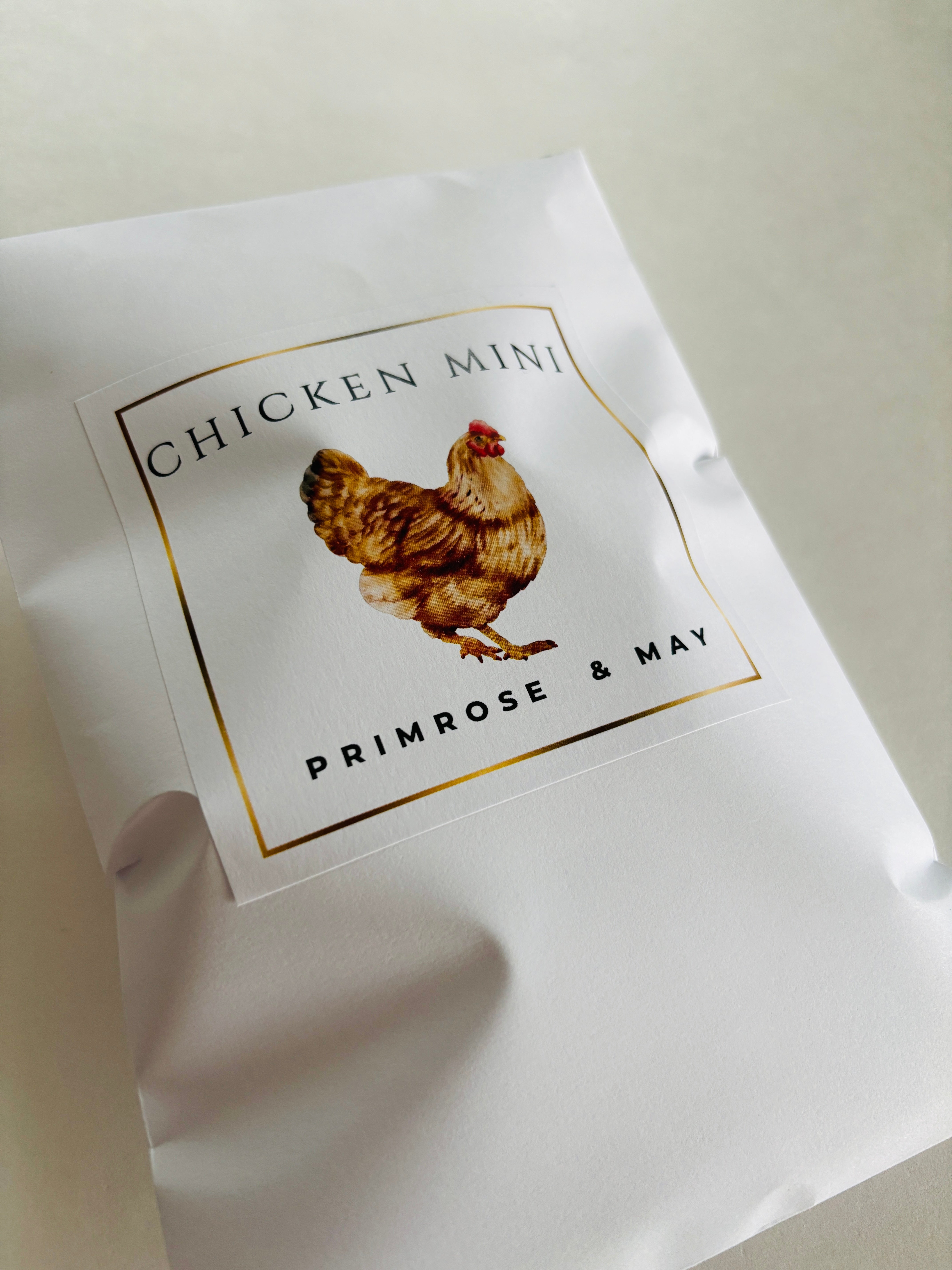 The Little Coop. Mini Chicken collection – Primrose & May